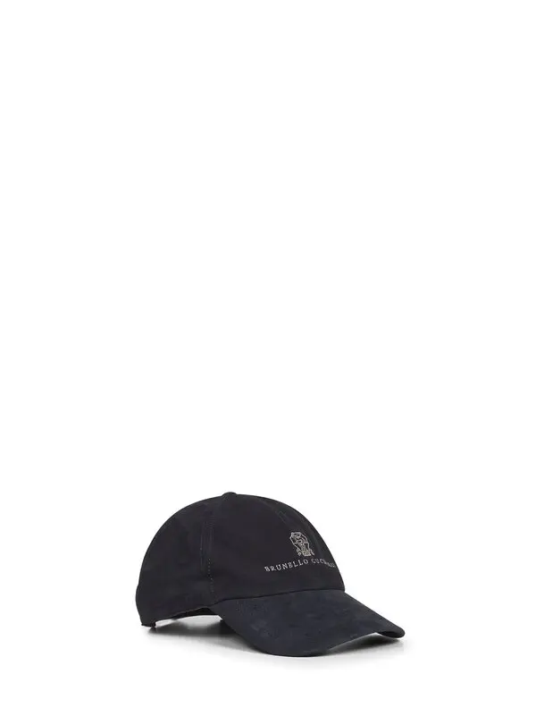 Brunello Cucinelli Embroidered Logo Baseball Cap
