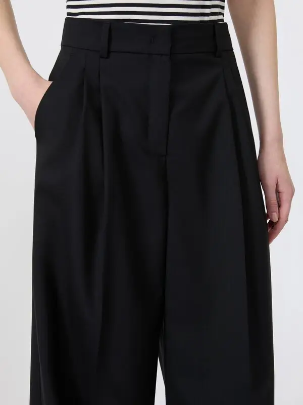 Max Mara Wide-leg Wool Casual Pants