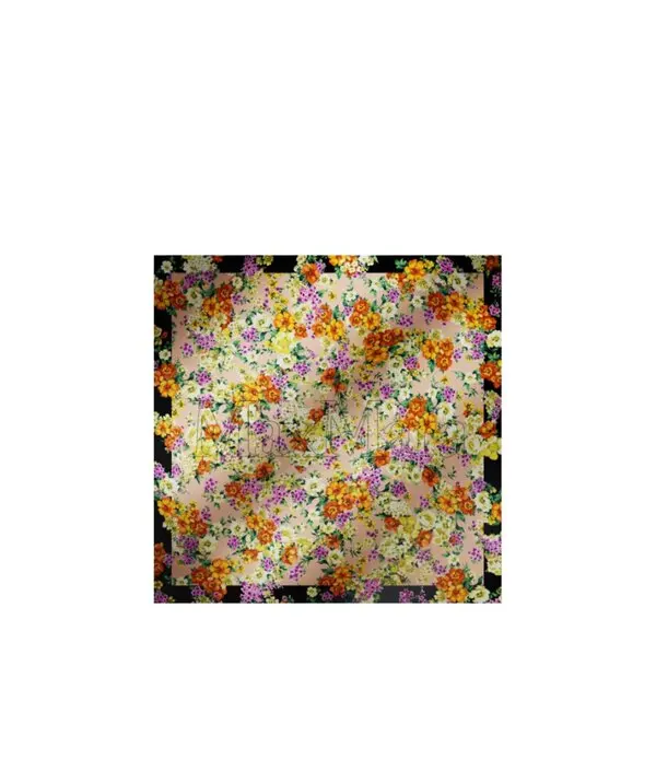 Max Mara Pattern Silk Scarf - Multicolor