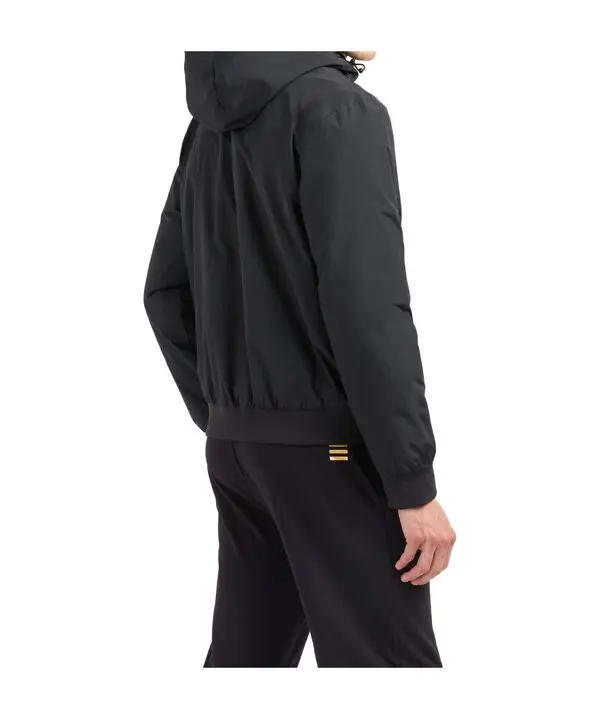EA7 Logo-printed Zipped Jacket