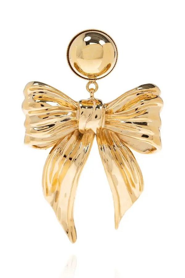 Dolce & Gabbana Dolce Gabbana Bow Shaped Clip On Earrings