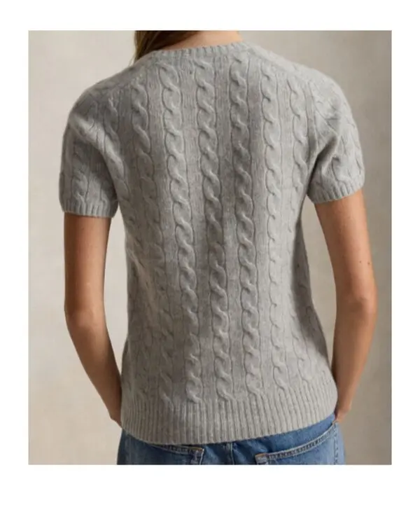 Polo Ralph Lauren Short Sleeve Crew Neck Sweater With Pocket