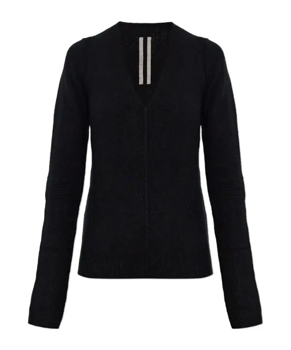 Rick Owens V-neck Knitted Sweater