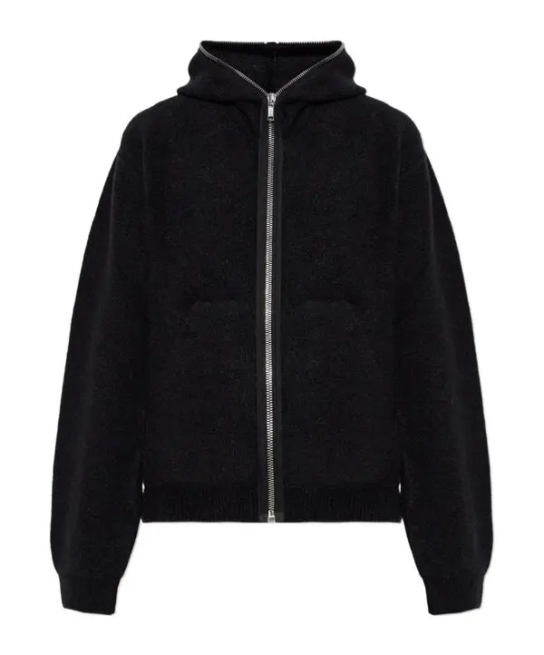 Rick Owens Zip-up Hooded Cardigan