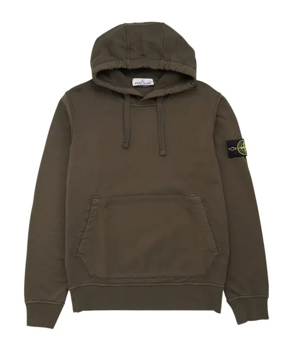 Stone Island Long-sleeve Hooded Sweatshirt