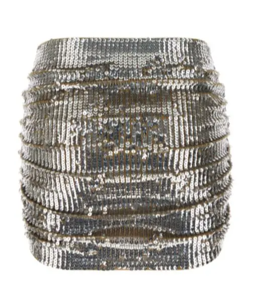 Dsquared2 Chic Night All-over Paillettes Skirt