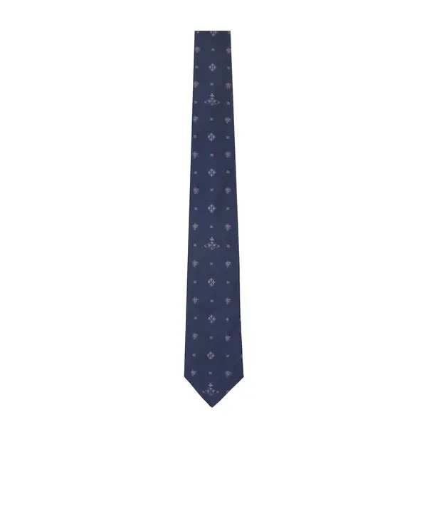 VIVIENNE WESTWOOD Silk Jacquard Tie