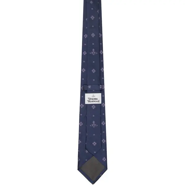 VIVIENNE WESTWOOD Silk Jacquard Tie