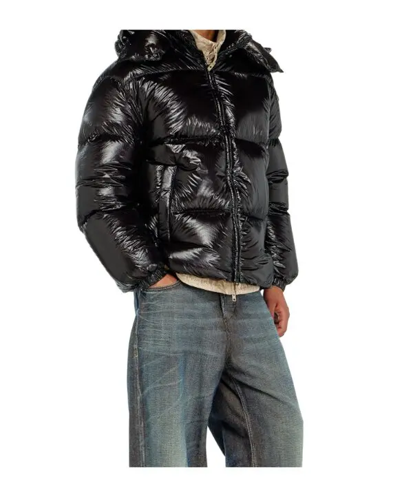 DIESEL® Down Puffer Jacket With Detachable Hood