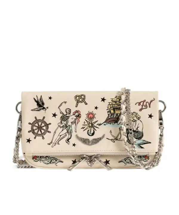 Zadig&Voltaire Rock Mini Tattoo Clutch