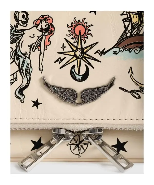 Zadig&Voltaire Rock Mini Tattoo Clutch