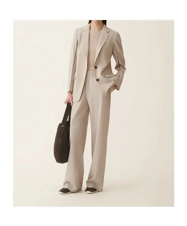 Fabiana Filippi Elastic Waist Wide-leg Pants