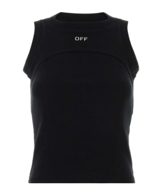 Off-White Crew-neck Tank Top