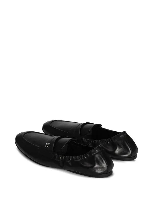 Dolce & Gabbana Logo Plaque Slip-on Loafers