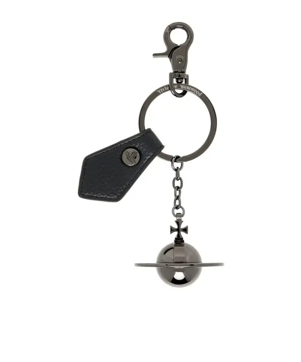 VIVIENNE WESTWOOD 3d Orb Leather Keyring