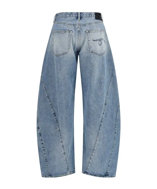 R13 Janine Wide-leg Jeans