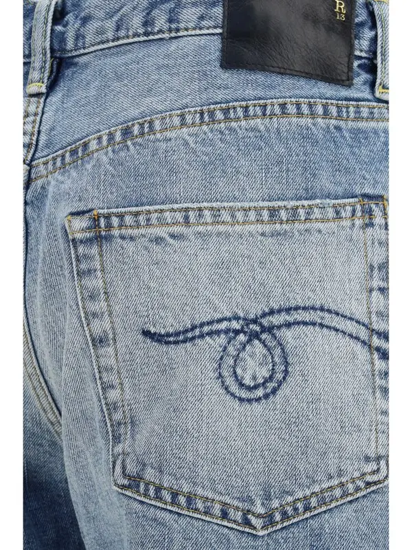 R13 Janine Wide-leg Jeans