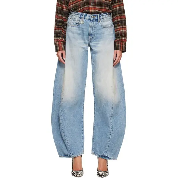 R13 Janine Wide-leg Jeans