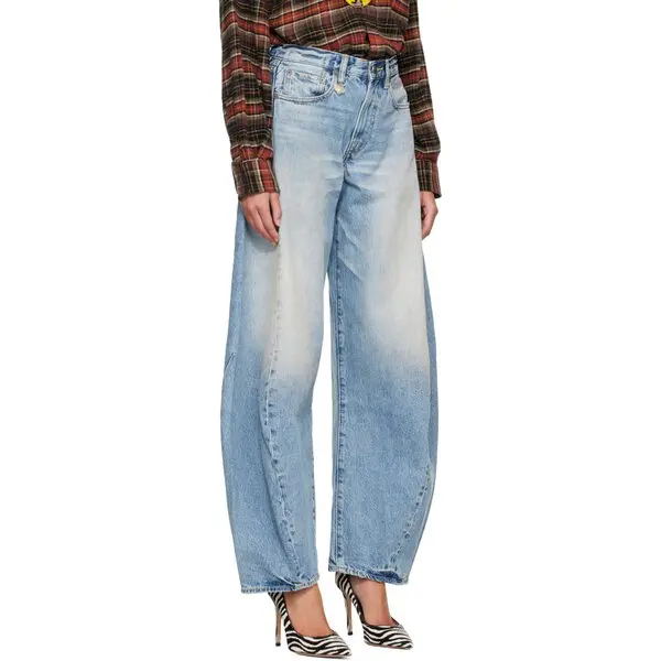 R13 Janine Wide-leg Jeans