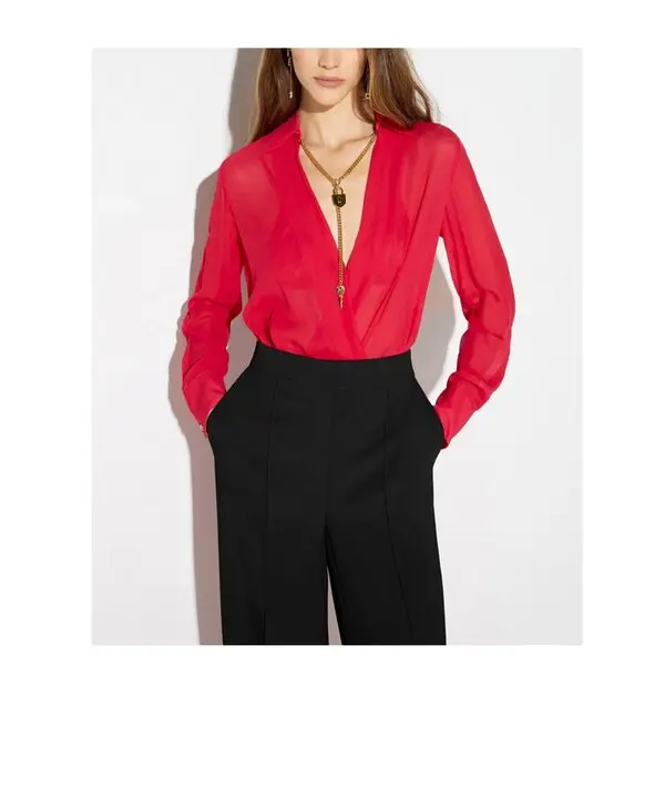 Elisabetta Franchi Chained Long-sleeved Top - No