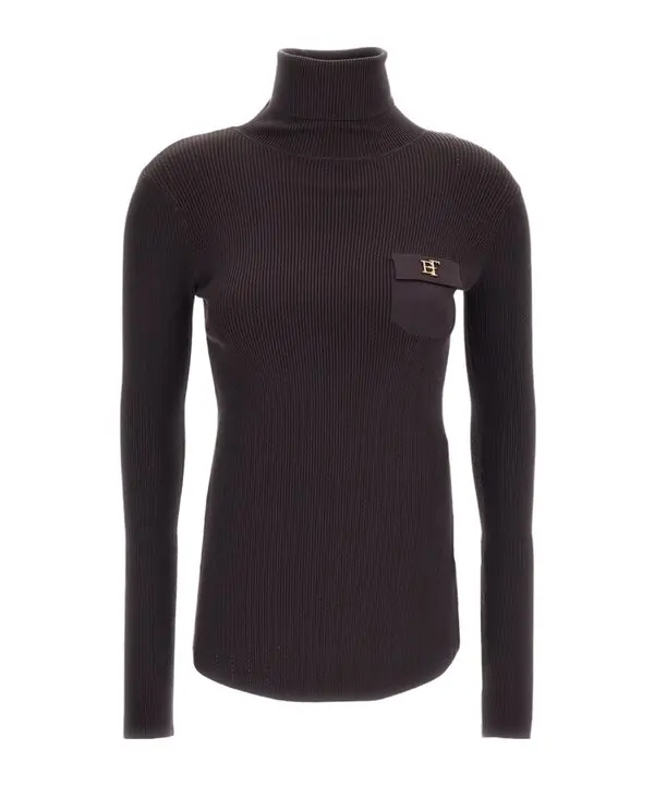 Elisabetta Franchi Long-sleeve Knitted Pullover