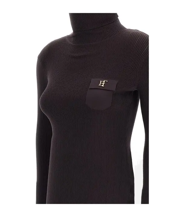 Elisabetta Franchi Long-sleeve Knitted Pullover
