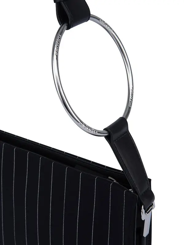 DONDUP Striped Wool Handbag