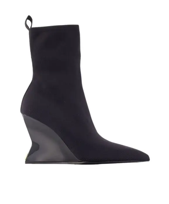 Balmain Pointed-toe Ankle Boots