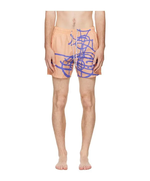 VIVIENNE WESTWOOD Taffeta Swim Trunks