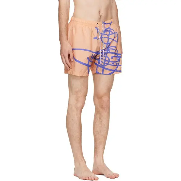 VIVIENNE WESTWOOD Taffeta Swim Trunks