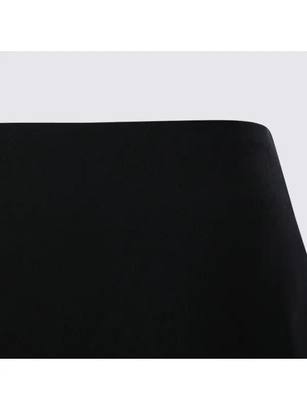 JIL SANDER Pleated Wool Midi Skirt
