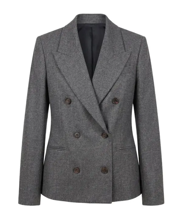 Brunello Cucinelli Double-breasted Peak-lapel Jacket