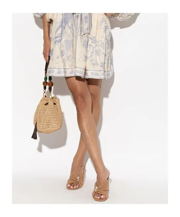 JIMMY CHOO Rafi 85 Embellished Mules