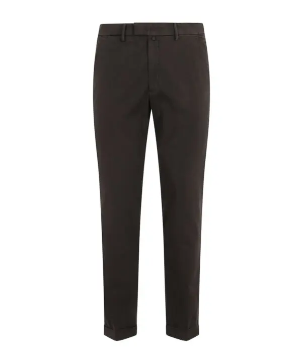 BRIGLIA 1949 Logo-patch Cuffed Trousers