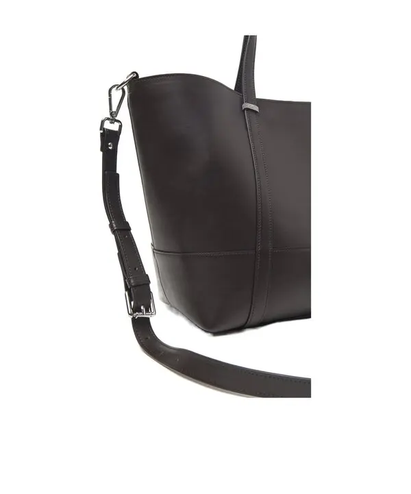Peserico Itinera Genuine Leather Maxi Bag