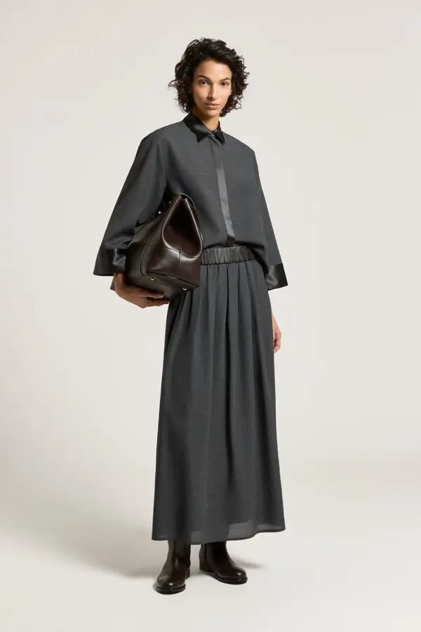 Peserico Itinera Genuine Leather Maxi Bag