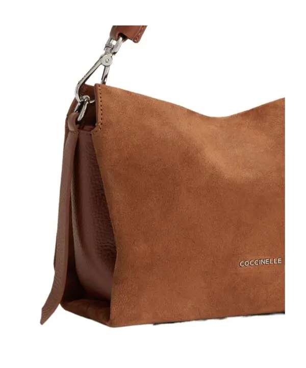 COCCINELLE Small Boheme Braided-handle Shoulder Bag