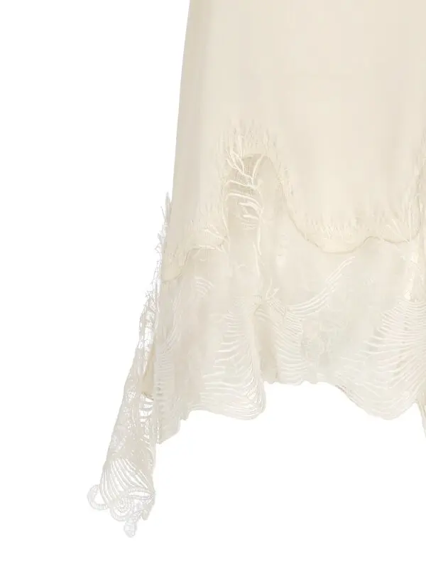 Fabiana Filippi Thin Strap Lace Top