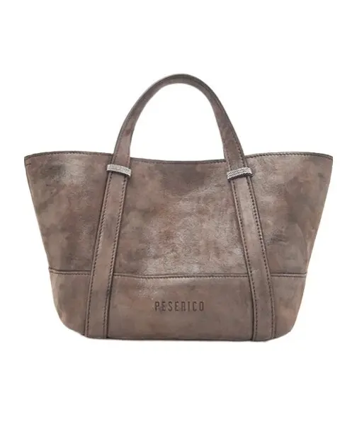 Peserico Itinera Suede Handbag