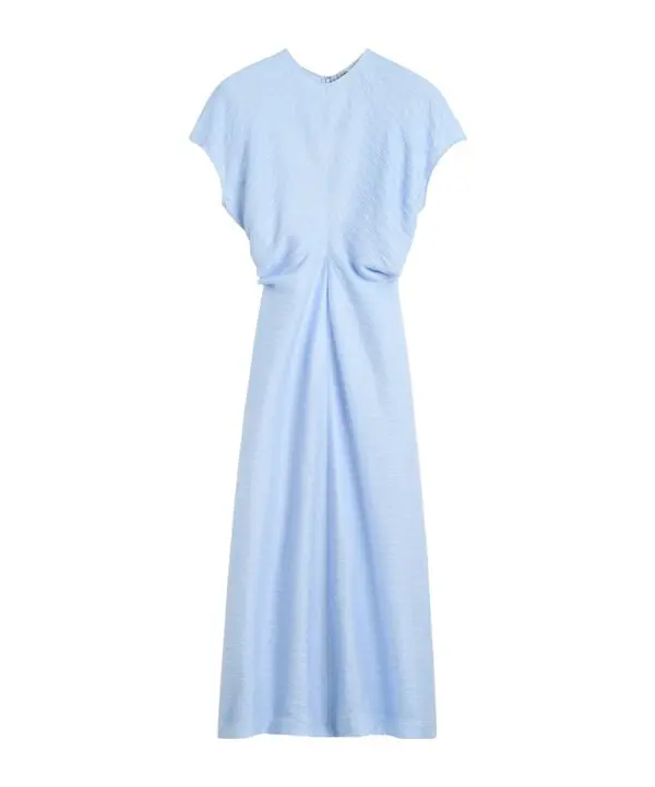 TOTEME Slouch Waist Crewneck Maxi Dress - No