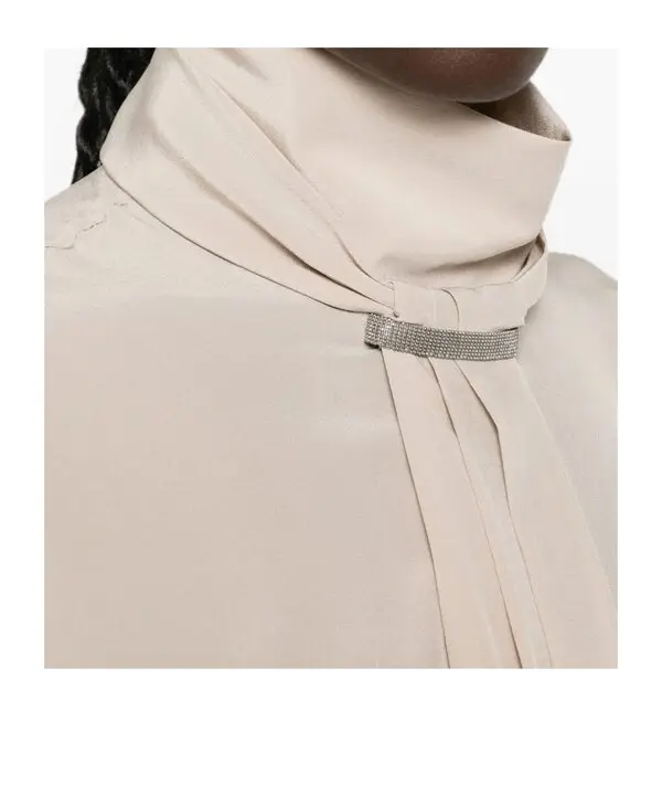 Brunello Cucinelli Long-sleeve High-neck Top