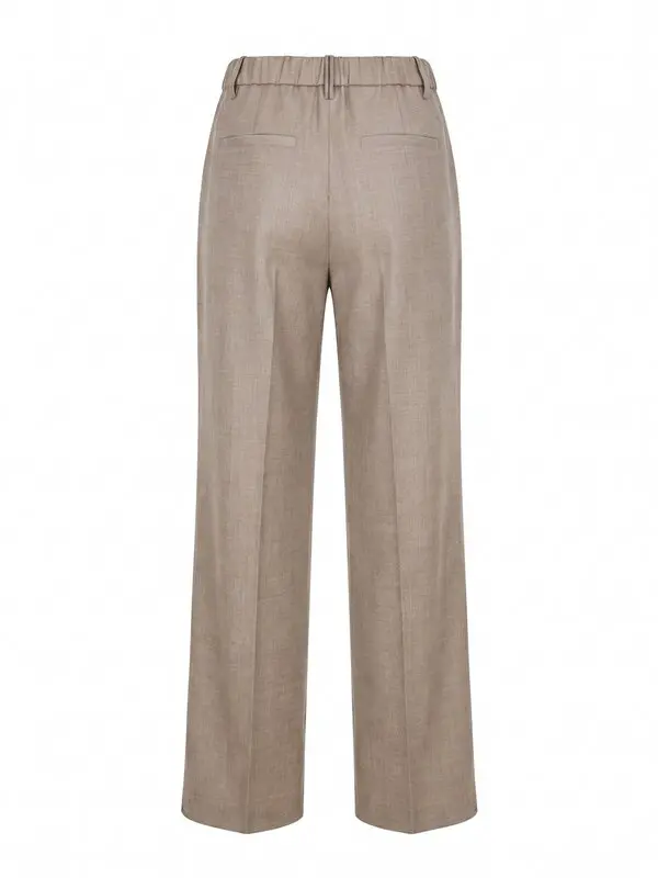 Brunello Cucinelli Pleated Wide-leg Trousers