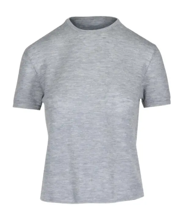 LISA YANG Ira Short-sleeve T-shirt - Grey