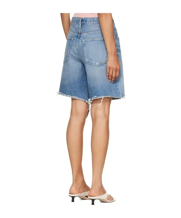 AGOLDE Belt-loop Denim Shorts