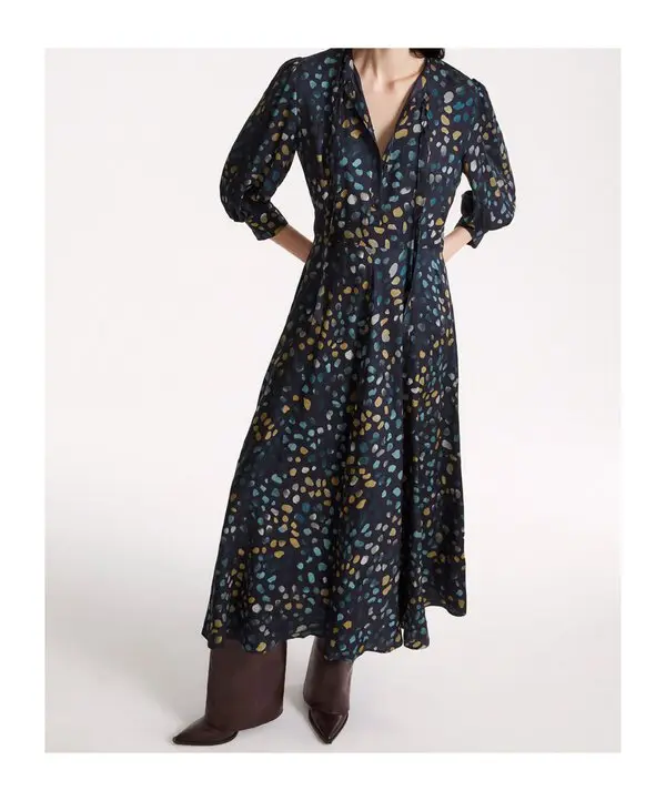 Marella Bow-tie Collar Dress