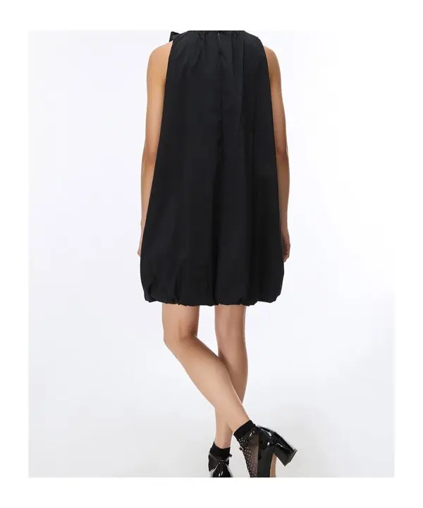 IBLUES Sleeveless Dress With Fabric Waistband And Elastic Hem