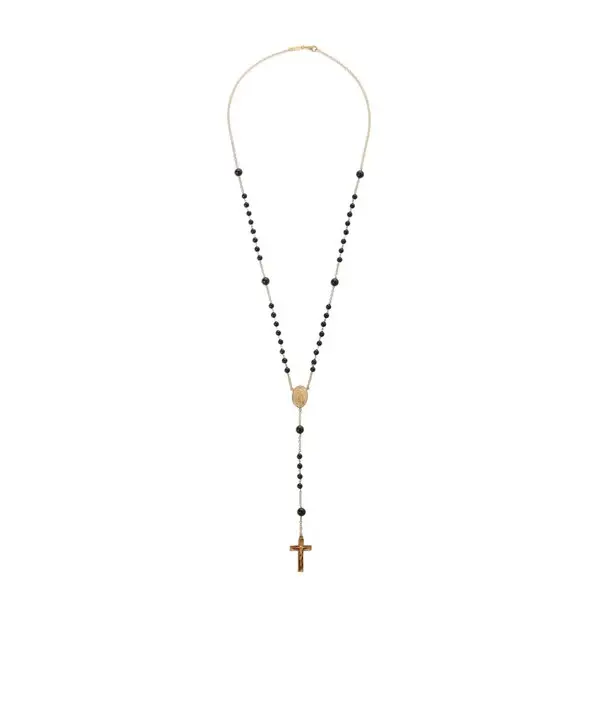 Dolce & Gabbana 18kt Yellow Gold Sapphire Rosary Necklace - Multicolor