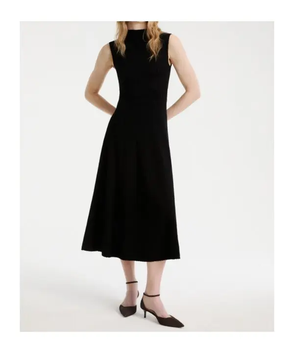 Marella Sleeveless Ribbed Knit Dress