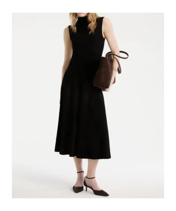 Marella Sleeveless Ribbed Knit Dress