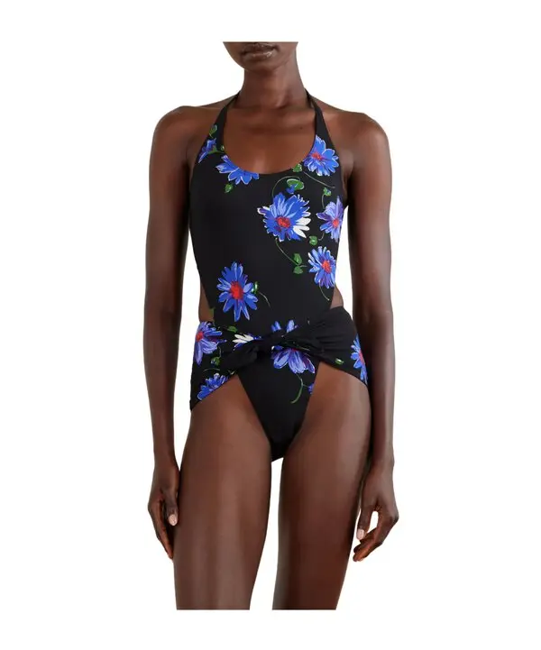 Alaïa Floral-print Swimsuit
